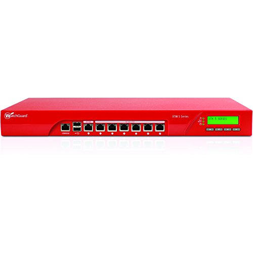 Watchguard WG525033 XTM 5 Series 525 - Security appliance - with 3 years Gateway AV/IPS, Application Control, spamBlocker, WebBlocker, Reputation Enabled Defense, LiveSecurity Plus Service Subscriptions - 7 ports - 10Mb LAN, 100Mb LAN, GigE - 1U