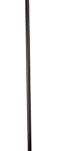 SPARTA FoodService Products 3688314 Commercial Flagged Synthetic Warehouse Broom with Metal Threaded Handle, 56" Overall Length, Blue