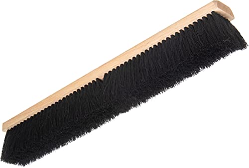 SPARTA Tampico Floor Sweep, Floor Brush for Cleaning, 24 Inches, Black