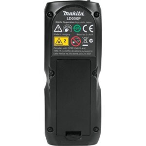 Makita LD050P Laser Distance Measure, 164'