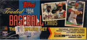 1994 topps traded baseball complete factory sealed set