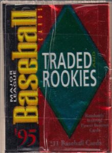 1995 topps traded baseball complete set nrmt to mint