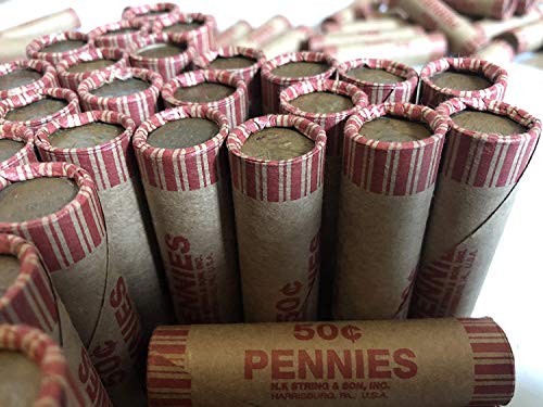 3 Unsearched Shotgun Roll of Lincoln Wheat Cents Pennies - 150 Coins Lot