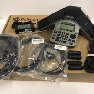 New Polycom 2200-19000-001 SOUNDSTATION Duo Conference Phone with North America Power Supply