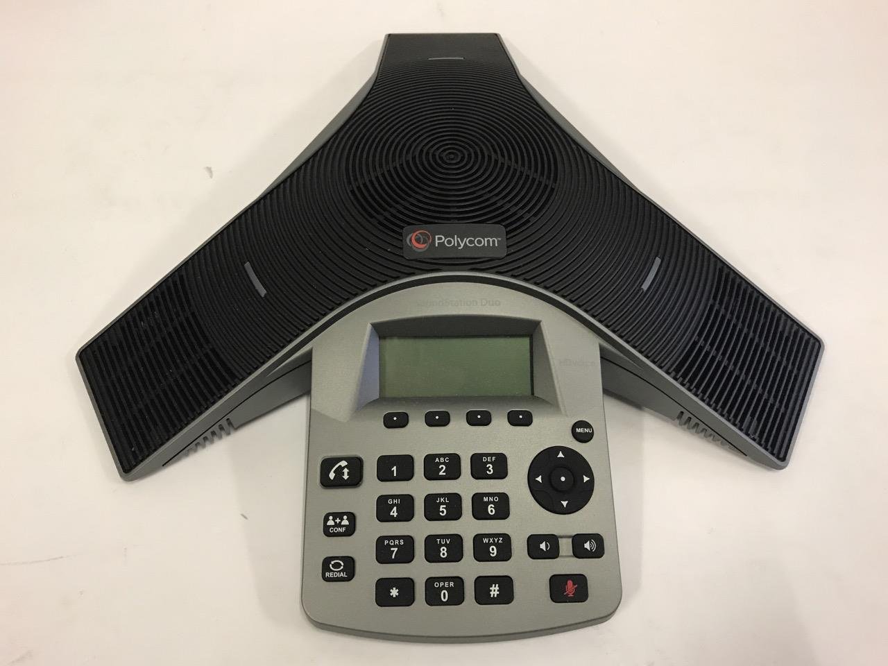 New Polycom 2200-19000-001 SOUNDSTATION Duo Conference Phone with North America Power Supply