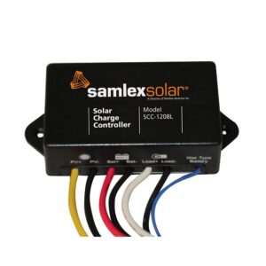 samlex scc-1208l pv charge controller 12v 8a