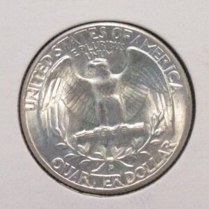 1942-D Choice BU Silver Washington Quarter