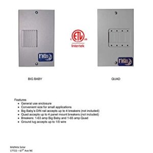 Midnite Solar Breaker Box MNEDC Quad