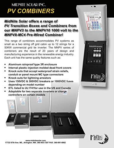 MidNite Solar MNPV6-250 Combiner Box