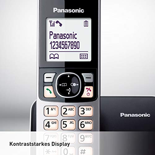 Panasonic KX TG6812 - Schnurlostelefon mit Rufnummernanzeige - DECTGAP