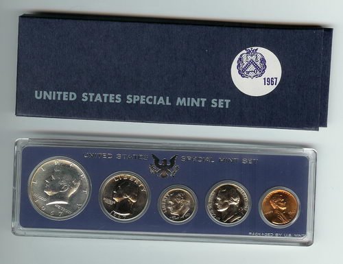 1967 Special US Mint Proof Coin Set