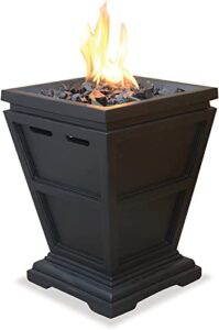 15" gas outdoor fire column from endless summer