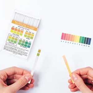 pHresh - pH Test Strips with Free Alkaline/Acidic Food Guide and pH Monitoring Kit - Easy to Use pH Meter - Monitor Your Body's pH Level - Narrow Range of pH 4.5-9.0 - 80ct