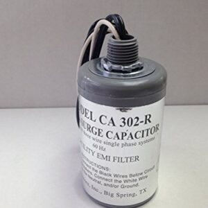 Delta CA302-R 2-Pole 125/250VAC Single Phase Surge Capacitor