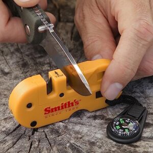 Smith's - S-50364 50364 Pocket Pal X2 Sharpener & Outdoors Tool Yellow