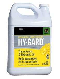 john deere original equipment 1 gallon hy-gard transmission & hydraulic oil #. (1)