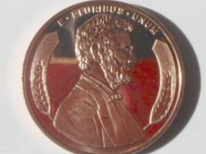 1 oz uncirculated .999 fine copper round lincoln head design