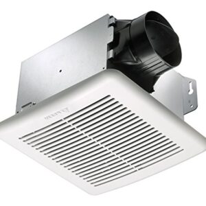 Delta Electronics (Americas) Ltd. GBR80 Delta BreezGreenBuilder GBR Series Exhaust Fan, 80 CFM, Silver