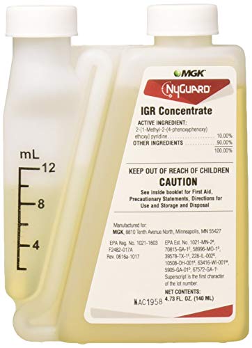 MGK 802958 NyGuard IGR Concentrate Insecticide, 4.73 Fl Oz, Clear