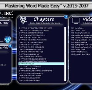 TEACHUCOMP Video Training Tutorial for Microsoft Word 2013 DVD-ROM Course and PDF Manual