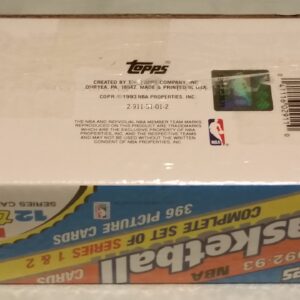 Topps 1992-93 NBA Basketball Cards Complete Set of Series 1 & 2, Plus 12 Topps Gold Series Cards