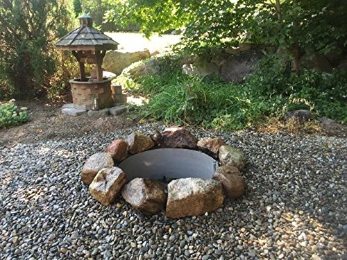 36" Diameter x 14 Deep Steel Metal Fire Pit Ring Liner Insert Only.