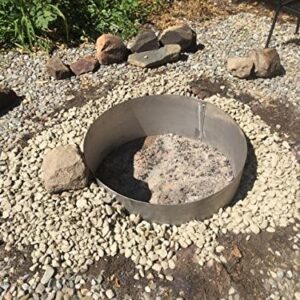 36" Diameter x 14 Deep Steel Metal Fire Pit Ring Liner Insert Only.