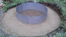 36" Diameter x 14 Deep Steel Metal Fire Pit Ring Liner Insert Only.