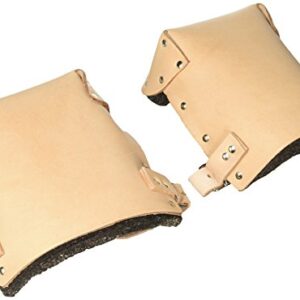 Kraft Tool WL088 1-Inch Thick Felt Leather Knee Pads