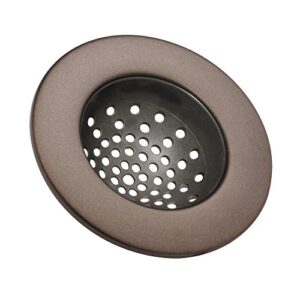 idesign axis kitchen sink drain strainer - bronze