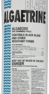 Applied Biochemists 406303A Black Algaetrine Swimming Pool Algaecide & Deposit Control, 32 fl oz, White