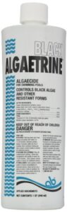 applied biochemists 406303a black algaetrine swimming pool algaecide & deposit control, 32 fl oz, white