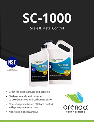 Orenda SC-1000-QT Scale Control & Metal Chelant 1-QT.