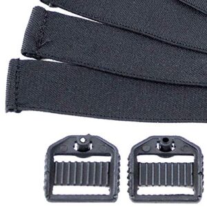 Sellstrom Replacement Strap and Clips for KneePro Ultra Flex III Protective Knee Pads (4 of each), S96110-6