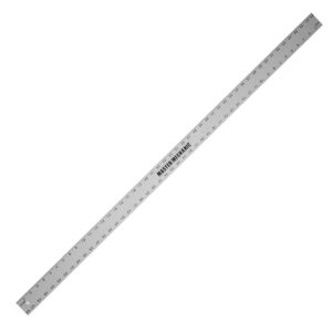 hangzhou great star indust 162994 master mechanic, 48", aluminum ruler & straight edge