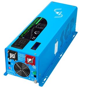 sungoldpower ul1741 6000w 48vdc pure sine wave inverter low frequency 240vac input 120vac/240vac output split phase with battery charger off-grid 18000w peak