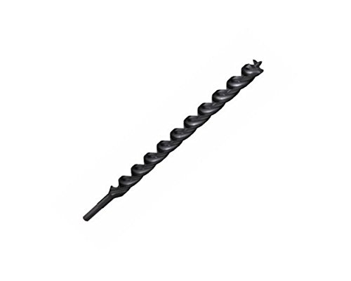 Wood Owl 1" Diameter x 7 1/2" Long Ultra Smooth Tri Cut Auger Hand Brace Boring Bit PTEE coated 09713