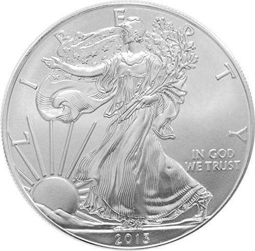 2013-1 Ounce American Silver Eagle Shipping .999 Fine Silver with our Certificate of Authenticity Dollar Uncirculated US Mint