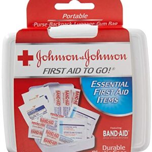 JOHNSON & JOHNSON First Aid to Go Kit 12 Items 1 Each (Pack of 2)