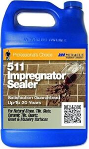 miracle sealants - 511 impregnator penetrating sealer 128 oz. - gallon