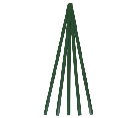 Polyethylene (LDPE) Plastic Welding Rod, 3/8 in. x 1/16 in. Ribbon, 5 Ft, Green