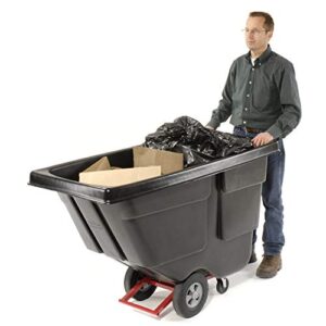 Rubbermaid 1304 Utility Duty 1/2 Cu. Yd. Tilt Truck, 60" L x 28" W x 38-5/8"H