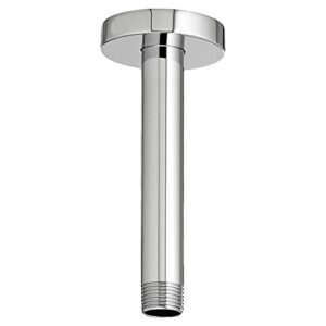 american standard 1660186.002 ceiling mount rain shower head shower arm 6 inch, polished chrome