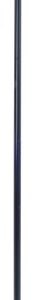 Carlisle FoodService Products 3697000 Vinyl Coated Metal Mop Handle, 15/16" Diameter x 60" Length, Black, For Jaw Style Wide Band Mops (Pack of 12)