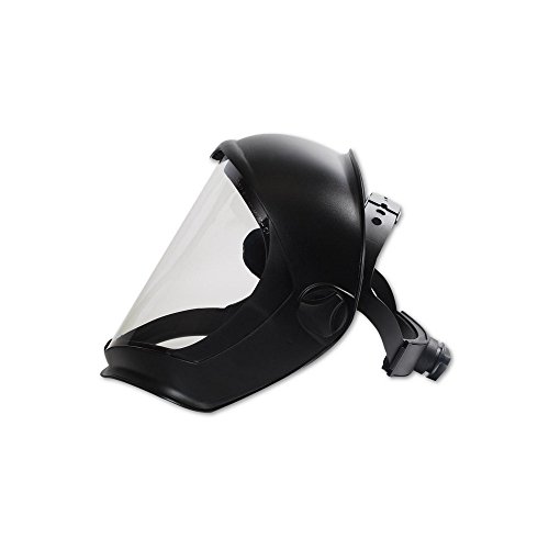 Uvex Bionic Face Shield with Clear Polycarbonate Visor and Anti-Fog/Hard Coat (S8510)