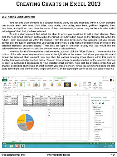 TEACHUCOMP Video Training Tutorial for Microsoft Excel 2013 2010 DVD-ROM Course and PDF Manual