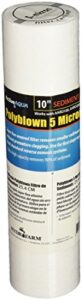 hydrofarm active aqua polyblown sediment filter, 10"