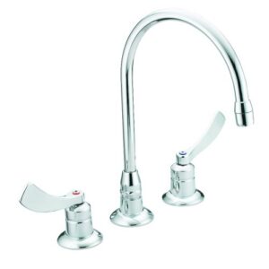 moen 8225smf15 m-dura chrome two-handle kitchen faucet