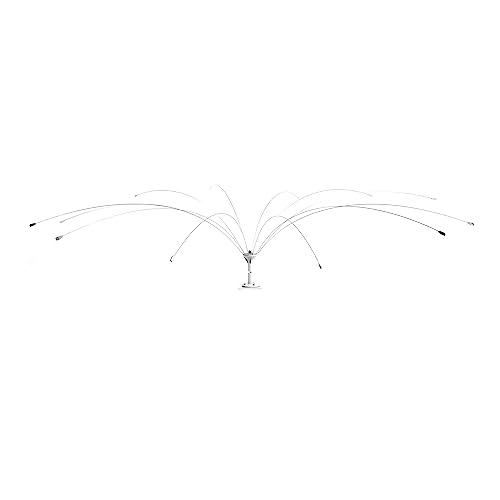 Bird B Gone MMBS600SPN Spinning Spider Bird Deterrent, 6-Foot, Silver