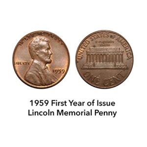 American Coin Treasures American Coin Treasures Lincoln Memorial Penny Collection 1959-2008 Novelty